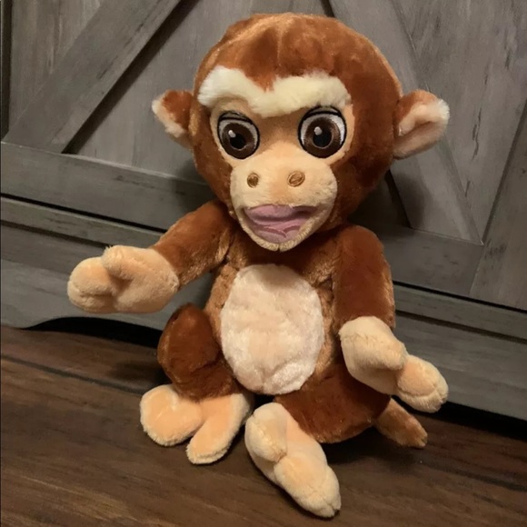 Disney | Toys | Vintage Plush Disney World Baby Monkey 2 Chimp ...
